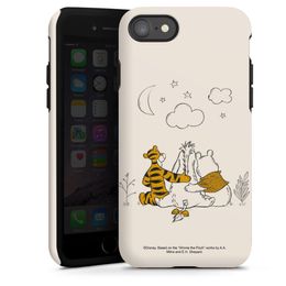 DeinDesign iPhone SE (2022) Handy Panzer Handyh&uuml;lle robuste Outdoor H&uuml;lle Schutzh&uuml;lle matt Winnie The Pooh Disney Official Licensed Product Tough Case