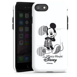 DeinDesign iPhone SE (2022) Handy Panzer Handyh&uuml;lle robuste Outdoor H&uuml;lle Schutzh&uuml;lle matt Official Licensed Product Disney Mickey Mouse Tough Case