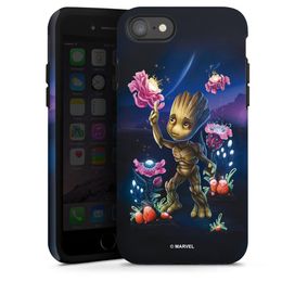 DeinDesign iPhone SE (2020) Handy Panzer Handyh&uuml;lle robuste Outdoor H&uuml;lle Schutzh&uuml;lle matt Baby Groot Guardians Of The Galaxy Marvel Tough Case