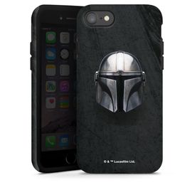 DeinDesign iPhone SE (2020) Handy Panzer Handyh&uuml;lle robuste Outdoor H&uuml;lle Schutzh&uuml;lle matt The Mandalorian Official Licensed Product Star Wars Tough Case