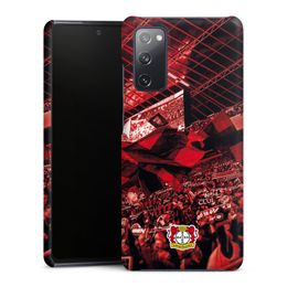 DeinDesign Galaxy S20 FE Handy Premium Case Smartphone Handyh&uuml;lle Schutzh&uuml;lle matt Merchandise Official Licensed Product Bayer 04 Leverkusen Premium Case