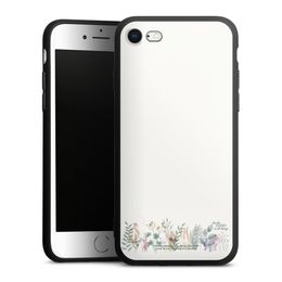 DeinDesign iPhone SE (2020) Handy Premium Silikon H&uuml;lle Handyh&uuml;lle schwarz Case Disney Winnie The Pooh Eukalyptus Silikon Premium Case