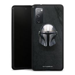 DeinDesign Galaxy S20 FE Handy Silikon H&uuml;lle Case schwarz Handyh&uuml;lle The Mandalorian Official Licensed Product Star Wars