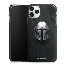 DeinDesign iPhone 11 Pro Max Handy Premium Case Smartphone Handyh&uuml;lle Schutzh&uuml;lle gl&auml;nzend Star Wars Official Licensed Product The Mandalorian Premium Case