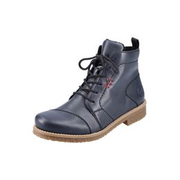Rieker Lace-Up Ankle Boots female Blue size 41