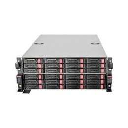 Silverstone SST-RM43-324-RS, Rack, Server-Geh&auml;use schwarz/rot, 4 H&ouml;heneinheiten