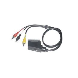 Ledino Videokabel Scart-Stecker/Chinch, 2 meter