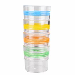 Waca Trinkglas SAN, 4er Set bunt, 230 ml