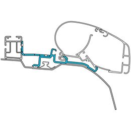 Dometic Dachadapter PR 2000 f&uuml;r Fiat Ducato H2 ab 07/2006