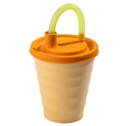 joosiecap Trinkbecher 250 ml mit Deckel, gelb