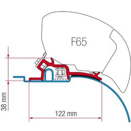 Fiamma Kit F65, F80 - Fiat Ducato (High Roof) ab 1994 - 06.2006