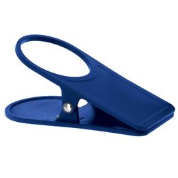 Gimex Tischclip f&uuml;r Tassen/Gl&auml;ser blau