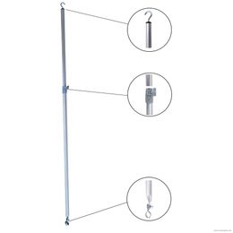 DWT Dachhakenstange Alu 28 x 1 mm mit GripStop, 170-200 cm