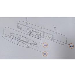 Thetford Bedienblende LCD f&uuml;r K&uuml;hlschr&auml;nke Premium Line (Nr. 626975)