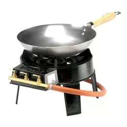 HOT WOK Gasbrenner inkl. Wokpfanne 7 kW