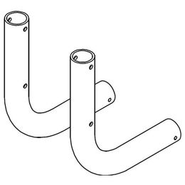 BR-Systems Haltestruktur unten Modell Rail f&uuml;r Bike Lift