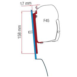 Fiamma Kit F45 - Ford Custom Nugget mit Hochdach