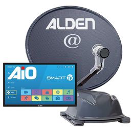 Alden Sat-Anlage AS2 60 Platinium inkl. TV A.I.O. Smart 24 Zoll