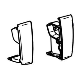 Thule Frontblendenendkappen wei&szlig; Omnistor 4900 (Nr. 1500602213)