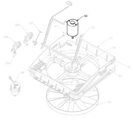 Maxxair Motor zur L&uuml;ftereinheit f&uuml;r MaxxFan Deluxe