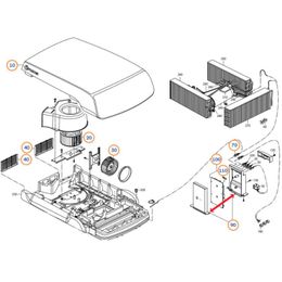 Truma Elektronikgehäuse ab 04/2013 für Aventa Comfort (Nr. 40091-83900)
