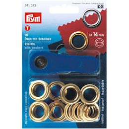 Prym &Ouml;sen mit Scheiben 14 mm, 10 St&uuml;ck