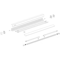 Thule St&uuml;tzfu&szlig;-Befestigung Front 2 St&uuml;ck f&uuml;r Omnistor 3200 (Nr. 1500603515)