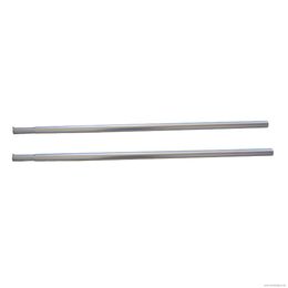 Alu Verl&auml;ngerungsrohr/Zwischenst&uuml;ck 80 cm, 25 mm (2er Set)