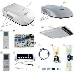 Quipon Ansauggitter zu Dachklimaanlagen Air 2500/2600, 2 St&uuml;ck