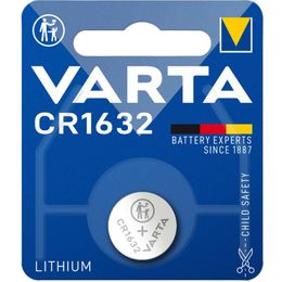 Varta Hightech-Lithium-Knopfzelle - Lithium Coin CR1632