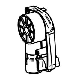 Thule Endplatte links inkl. Kurbelwerk anthrazit Omnistor 4900 (Nr. 1500602954)