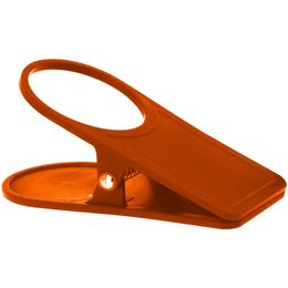 Gimex Tischclip f&uuml;r Tassen/Gl&auml;ser orange