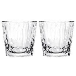 Koziol Trinkglas Superglas CLUB Trinkglas 250 ml, 2er Set, CLUB No. 22