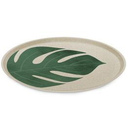 Koziol Teller Monstera Leaf, 4 St&uuml;ck
