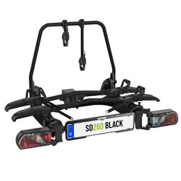 Eufab LAS Kupplungstr&auml;ger SD260 schwarz f&uuml;r zwei Fahrr&auml;der