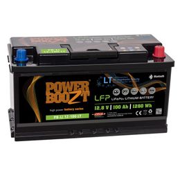 Powerboozt LiFePO4 Lithium Batterie PB-Li 100 Ah LT - inkl. Heizfunktion