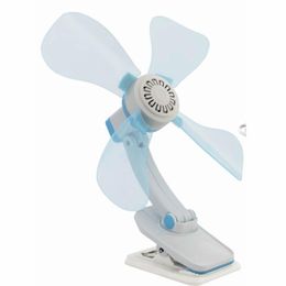Eurotrail Klammer-Ventilator, 12 Volt, blau
