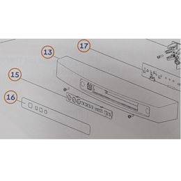 Thetford Bedienfeld rechts f&uuml;r K&uuml;hlschrank (Nr. 69082627)