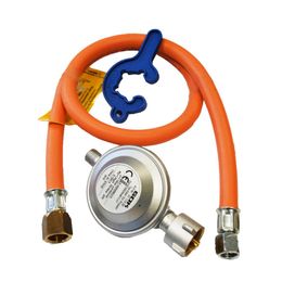 GOK Regler-Schlauch-Set 9 Typ EN61, 50 mbar, Schlauch 80 cm