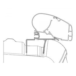 Dometic Dachadapter PR 2000, 2500 f&uuml;r VW Crafter/MAN TGE ab 2017
