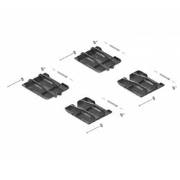 Knott Safety Base St&uuml;tzplattenset, Sonderversion f&uuml;r St&uuml;tze 425374/424908