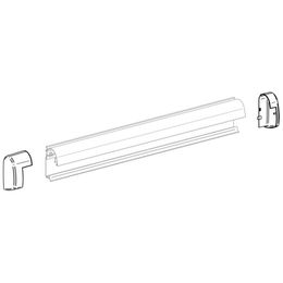 Endkappen eloxiert, Satz Thule-Omnistor 5200 (Nr. 1500603066)