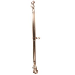 Schellenstange / Verandastange Stahl 22 mm / 35 - 50 cm