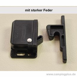 HOBBY Schnappverschluss schwarz mit starker Feder (1997 - 2008)