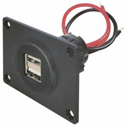 Procar Einbausteckdose 2 x 2500 mA USB-A Anschluss