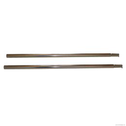 Stahl Verl&auml;ngerungsrohr/Zwischenst&uuml;ck 80 cm, 28 mm (2er Set)
