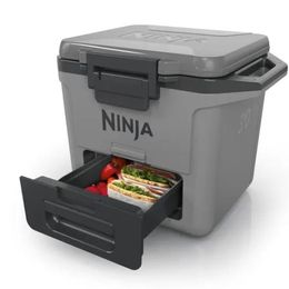 Ninja K&uuml;hlbox mit Trockenzone FrostVault 28 L, schiefergrau - FB131EUGY