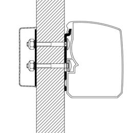 Thule Wandadapter Flat Wall f&uuml;r Omnistor 3200