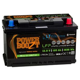 Powerboozt LiFePO4 Kaltwetterbatterie PB-LI 120LT L4 - 120 Ah