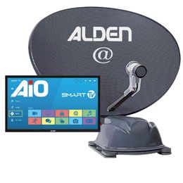 Alden Sat-Anlage AS2 80 Platinium inkl. TV A.I.O. Smart 24 Zoll